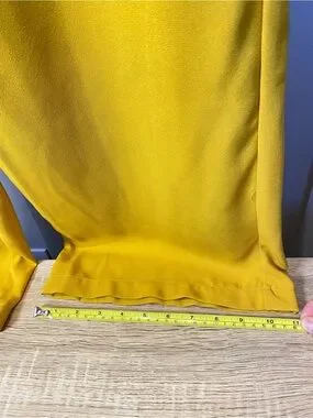Ardene | Pants & Jumpsuits | Ardene Bright Yellow Wideleg Womens Pants ...